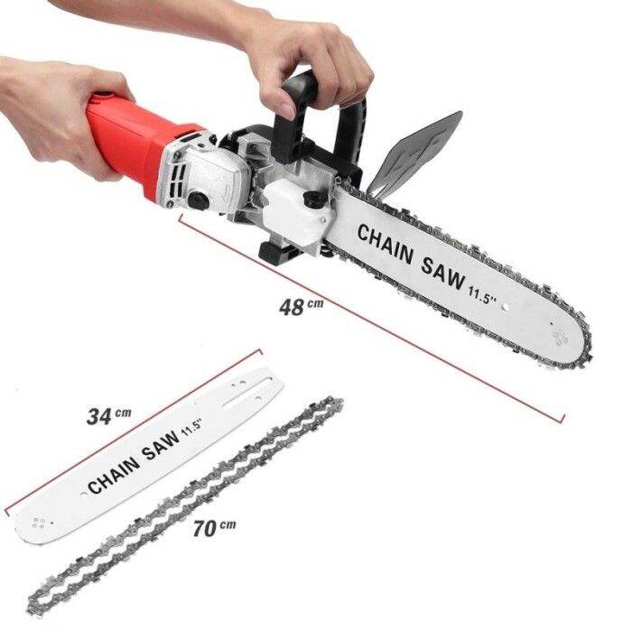 senso mini/ Chain Saw 12'' inch / Adaptor Chainsaw 12 inch yukido A-T-U ...