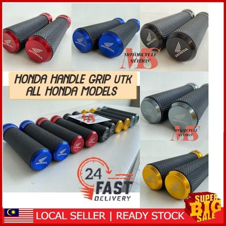HONDA HANDLE GRIP with PENUTUP ALLOY utk HONDA RS150, VARIO150, FORZA ...