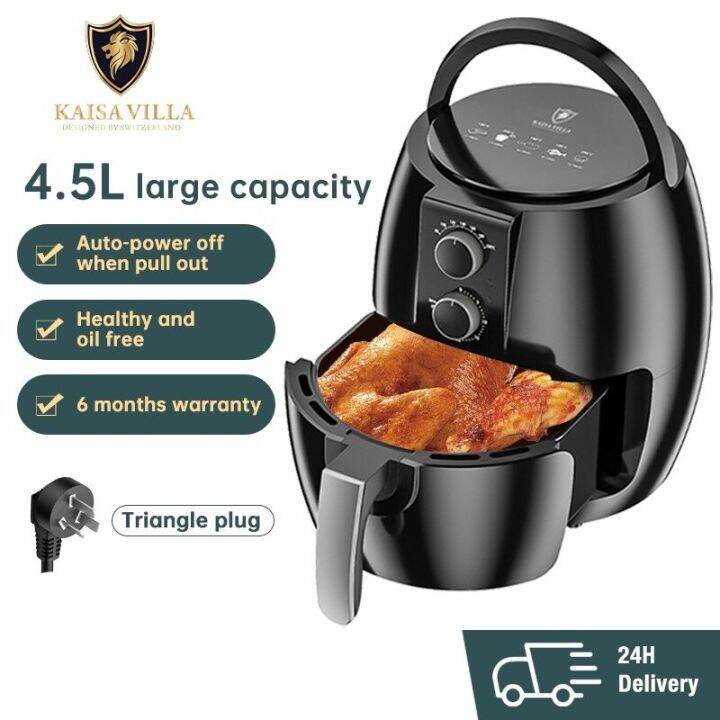kaisa villa air fryer 4L Air fryer 5.5L Airfryer non stick frying pan Air Fryer airfryer air ...