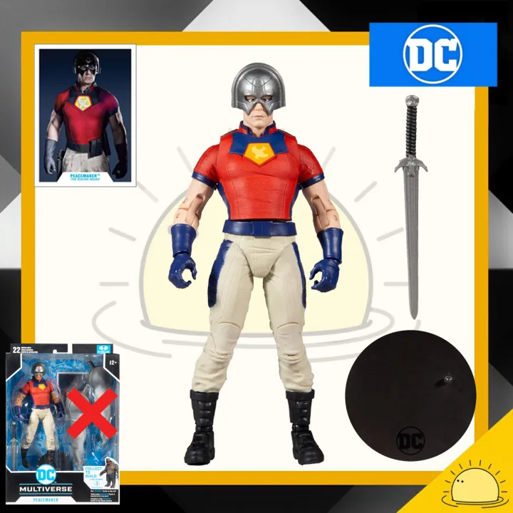 Peacemaker (สวมหน้ากาก) : DC Multiverse The Suicide Squad Action Figure ...