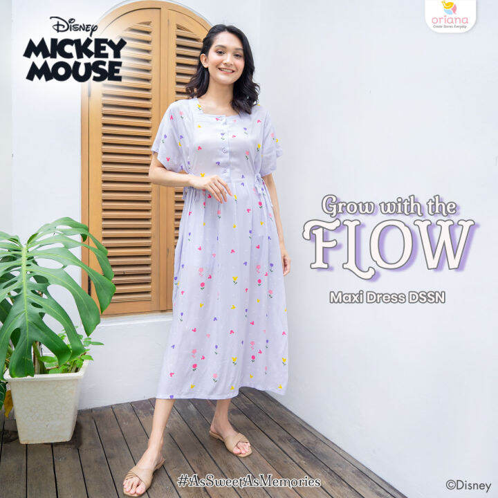 Disney Mickey Mouse - Oriana Maxi Dress DSSN Flow Series / Dress Square ...