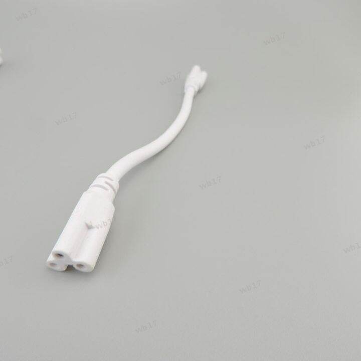 White 1/2/5pcs T4 T5 T8 3 pin LED Tube Connector Two-phase Three-phase ...