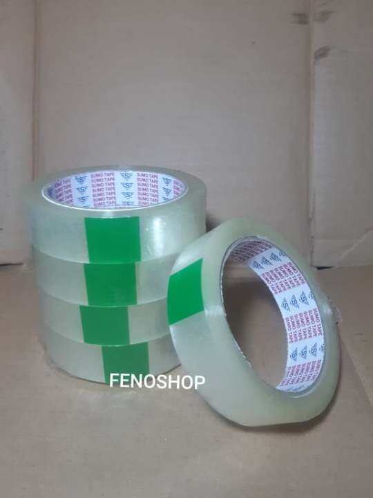 Lakban Sumo Tape/ Opp Sumo Tape/ Lakban Bening 1 Inch | Lazada Indonesia