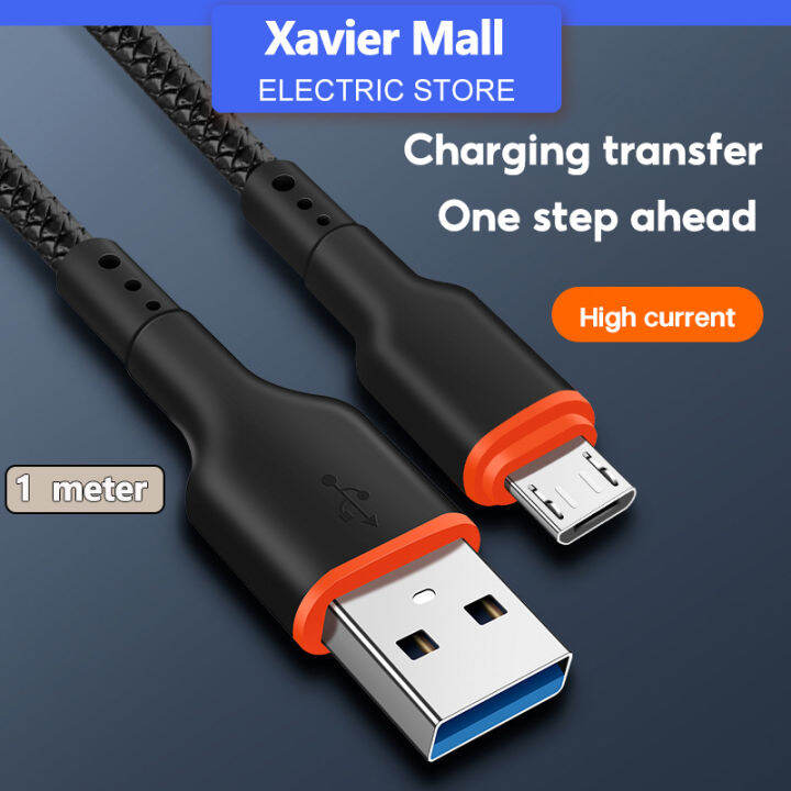 【COD】Xavier 6A weaving fast charging data cable usb to c-type cable ...
