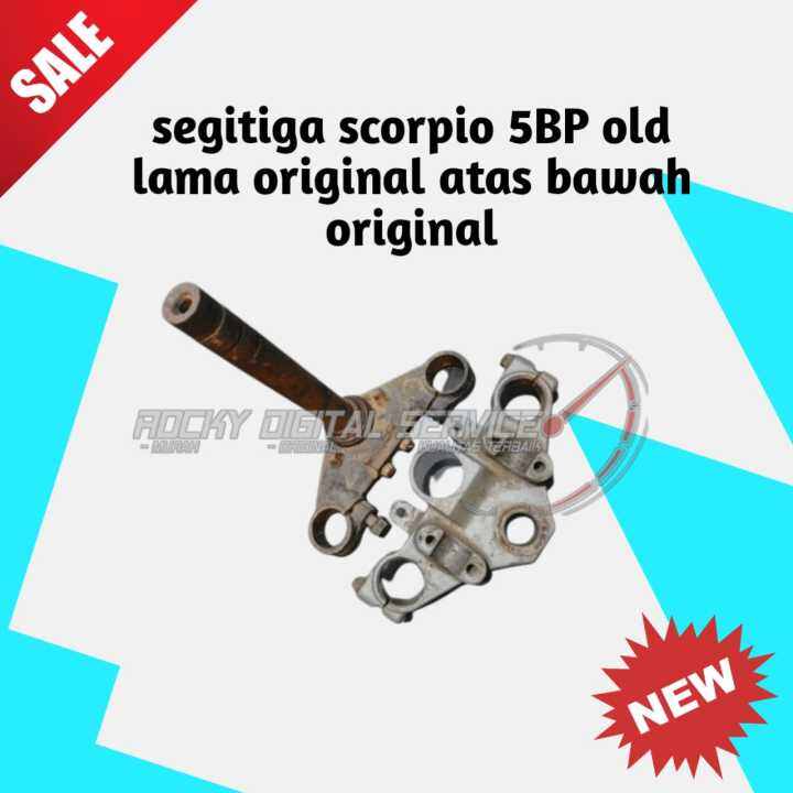 segitiga scorpio 5BP old atas bawah original atas bawah | Lazada Indonesia