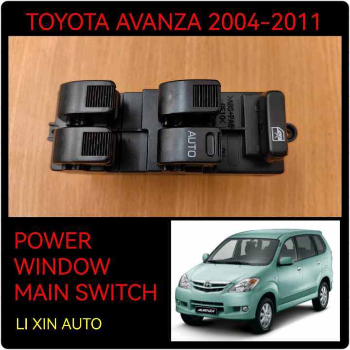 TOYOTA AVANZA 2004-2011 POWER WINDOW MAIN SWITCH | Lazada