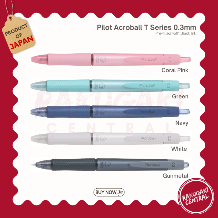 Pilot Acroball T Series 0.3mm Ballpoint Pen | Lazada PH