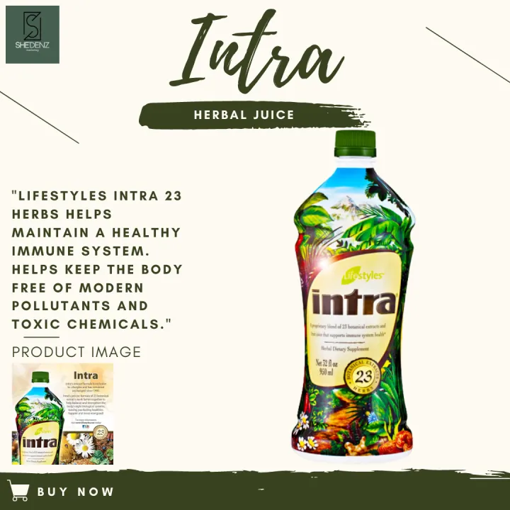 ORIGINAL INTRA Herbal Juice 950ml | Lazada PH