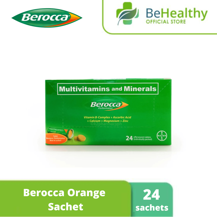 Berocca Orange 24 Sachets | Lazada PH