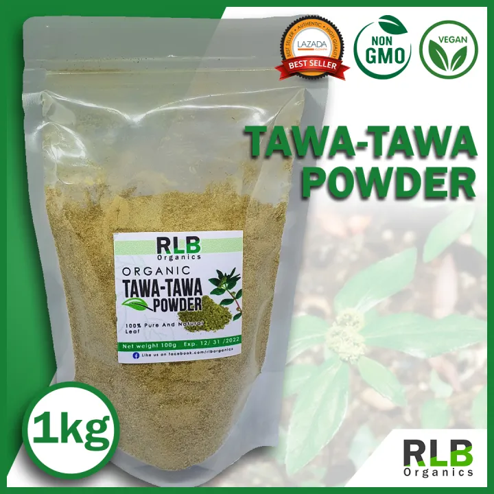 1 Kilogram 100% Organic Natural Pure Tawa-Tawa Powder - Non GMO - Pure ...