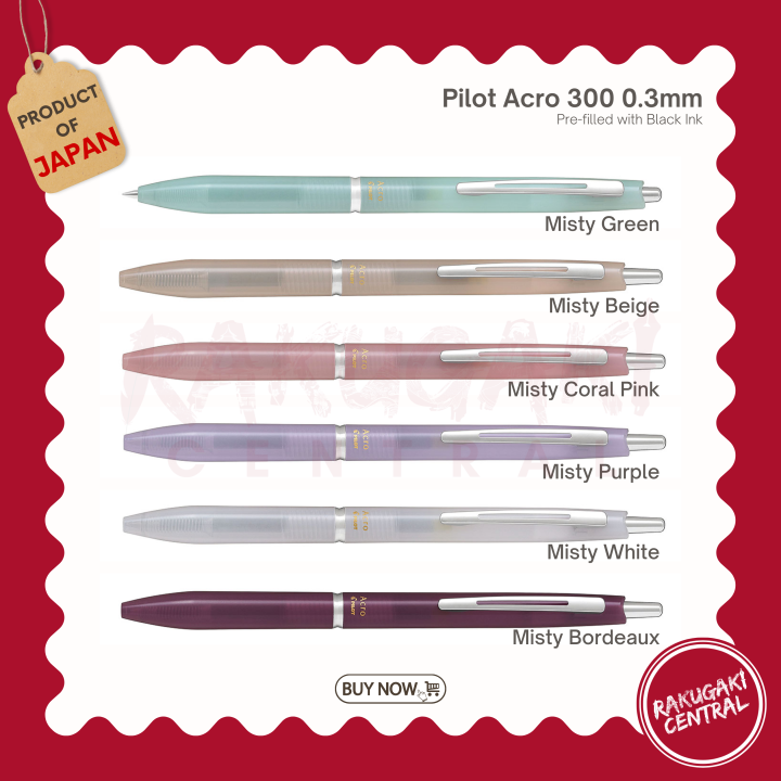Pilot Acro 300 0.3mm Ballpoint Pen | Lazada PH