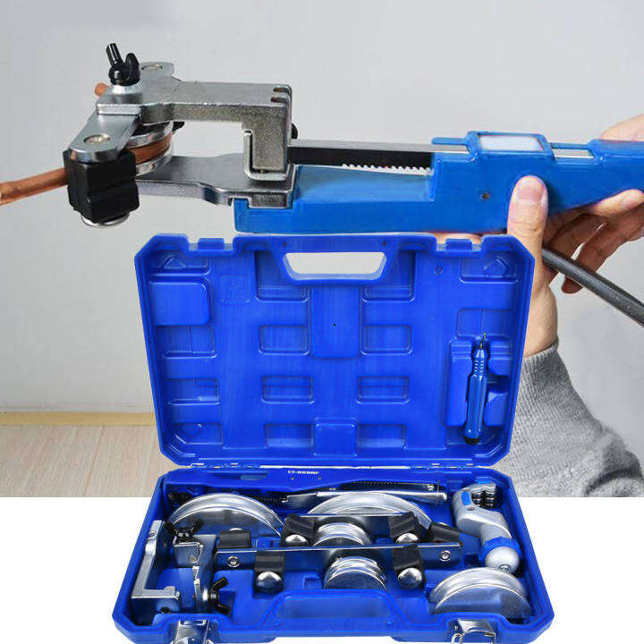 CT-999RF Pipe Bender Manual Pipe Tube Bender Kit 3/8 1/2 5/8 3/4 7/8 ...