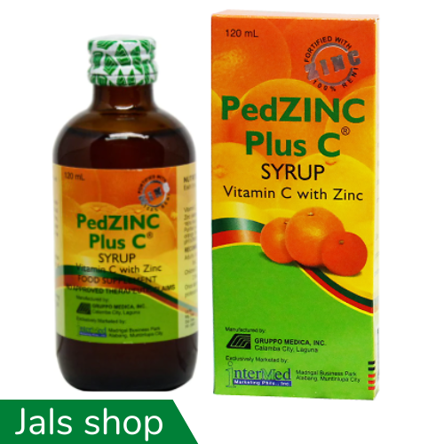 Pedzinc Plus C Vitamin C with Zinc Syrup 120mL | Lazada PH