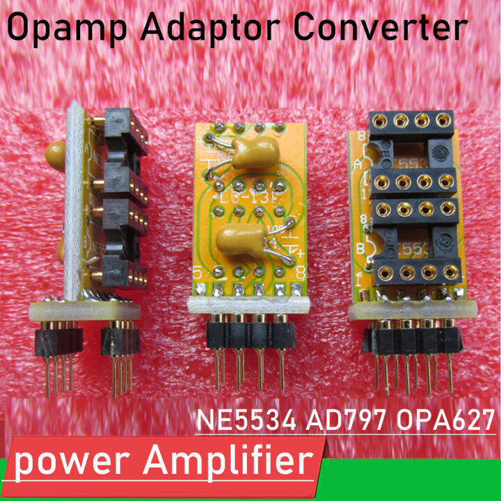 Dual Single DIP8 To Single OP-Amp Opamp ADAPTER Converter สำหรับ NE5534 AD797 OPA627 Op ถอดรหัส ...
