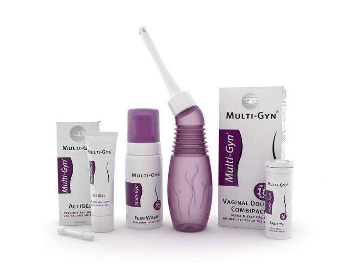 MULTI-GYN - VAGINAL DOUCHE COMBIPACK | FEMIWASH | ACTIGEL | Lazada