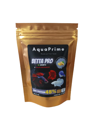 AquaPrime Betta PRO Fish Feed (50g) | Lazada