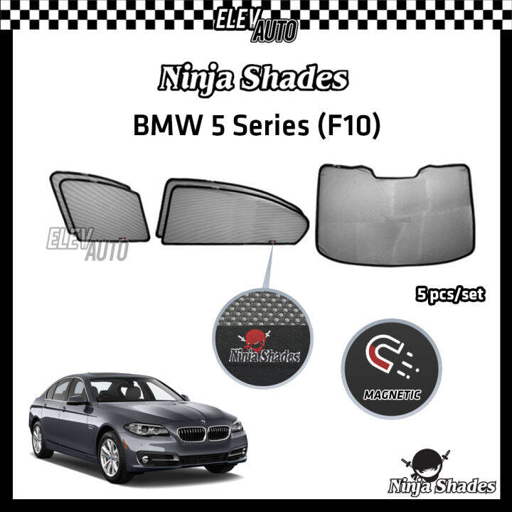 BMW 5 Series (F10) Ninja Shades OEM Magnetic Sunshade | Lazada