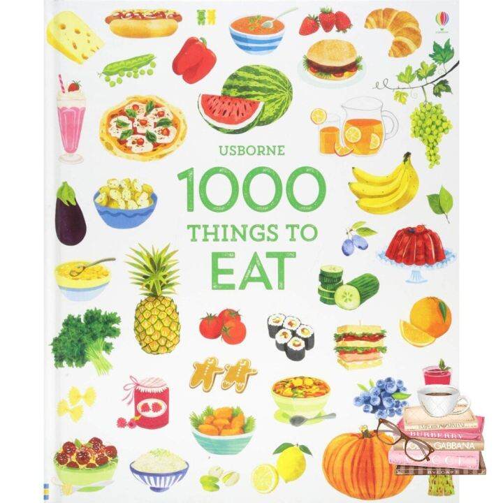 more intelligently ! หนังสือ USBORNE 1000 THINGS TO EAT | Lazada.co.th