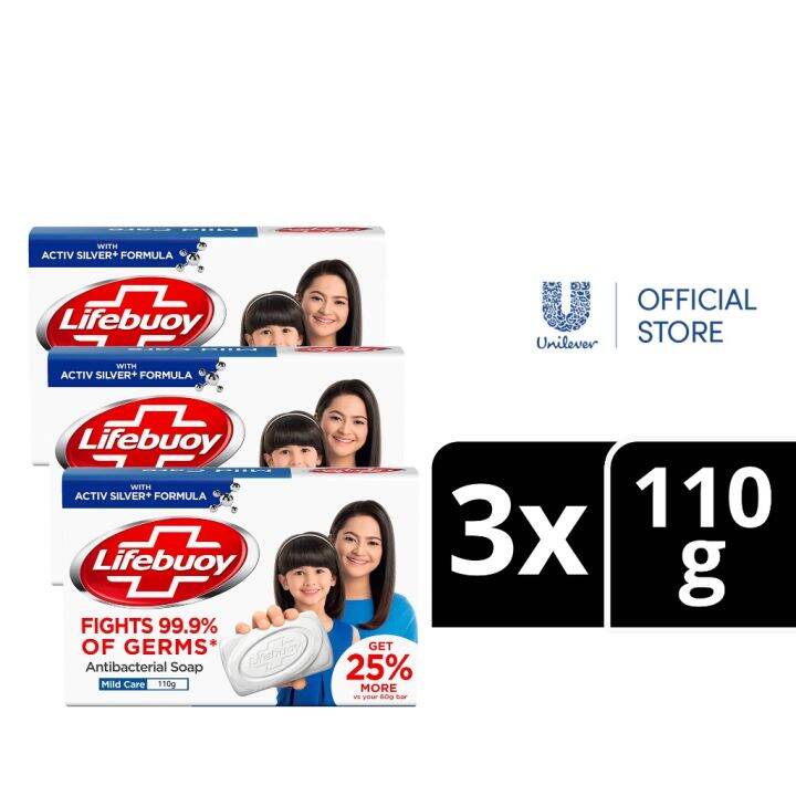 【sabon na lang】 [TRIPLE VALUE PACK] Lifebuoy Antibacterial Bar Soap ...
