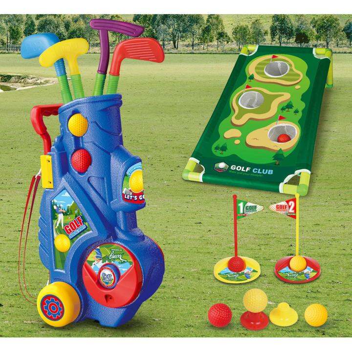 Kesoto Kids Golf Clubs Mini Golfs Play Set for 2 3 4 5+ Years Old ...