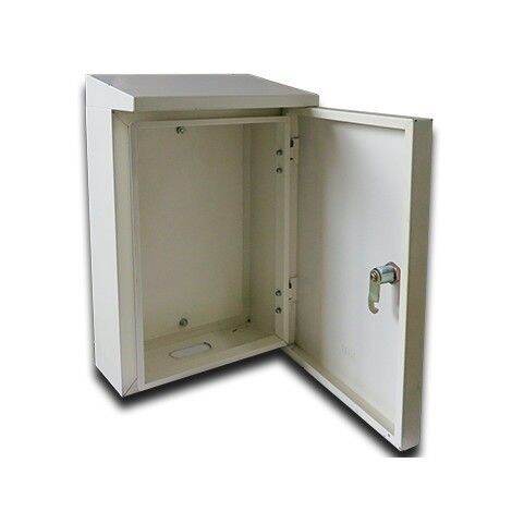 UMG Box Panel Kabinet Topi Outdoor Kotak Oval Cream 20 x 30 x 12 cm ...