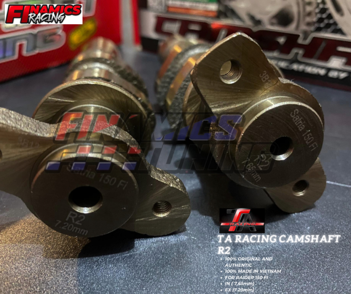 STAGE 2 RACING CAMSHAFT TA RACING FOR RAIDER 150 FI (IN 7.65mm EX 7 ...