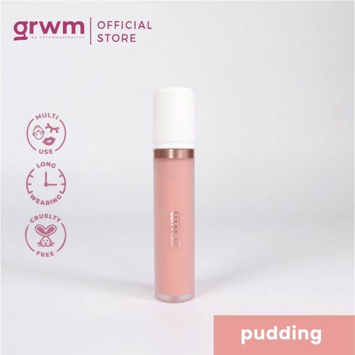 GRWM Cosmetics in Pudding 10 Grams [ Long-lasting Makeup for Lids Cheek ...