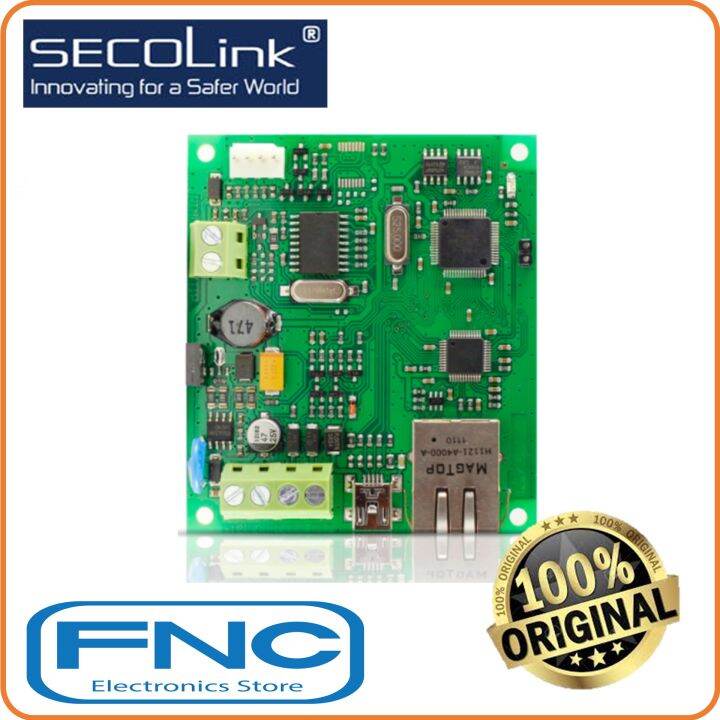 Secolink LAN 800 Alarm System IP Card c/w License 3 Years Voucher ...
