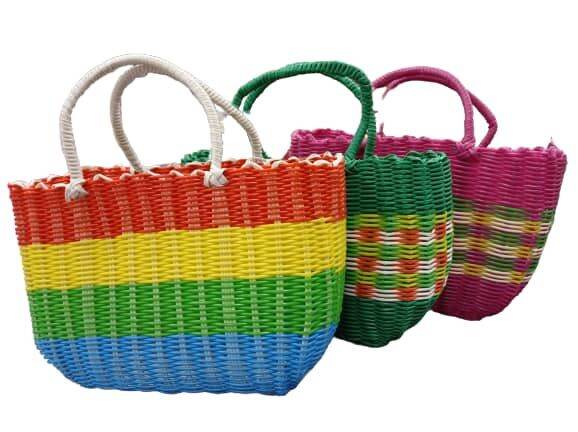 BEG TANGAN PELBAGAI GUNA BEG ROTAN PLASTICK MURAH BEG PASAR | Lazada