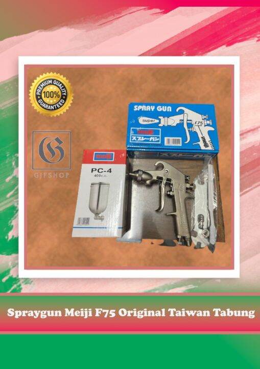 Spraygun Meiji F75 Original Taiwan Tabung Atas | Lazada Indonesia