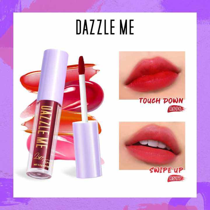 DAZZLE ME Ink-Licious Lip Tint New Lipt Tint Original Tahan Lama Lip ...