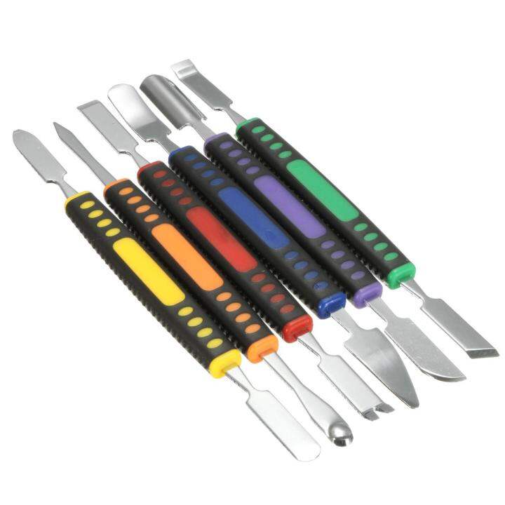 METAL SPUDGER - ALAT BONGKAR CASING HANDPHONE DAN TABLET ISI 6 PCS ...