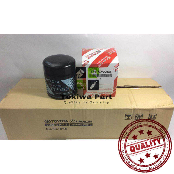 TOYOTA OIL FILTER 90915-YZZD2 HILUX INNOVA FORTUNER PRADO KUN25 KUN26 ...