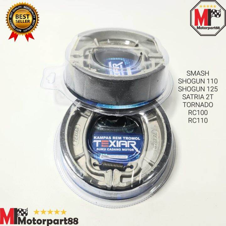 KAMPAS REM TX TROMOL BELAKANG BREAK SHOE SMASH SHOGUN TORNADO A100 RC ...