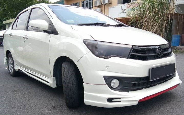Perodua Bezza Storm Design Bodykit Body Kit Skirting Skirt Lip With Oem ...