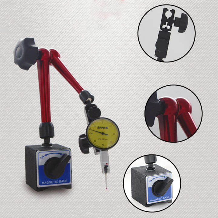 Dial Test Indicator Gauge Universal Magnetic Base Stand Table Scale ...