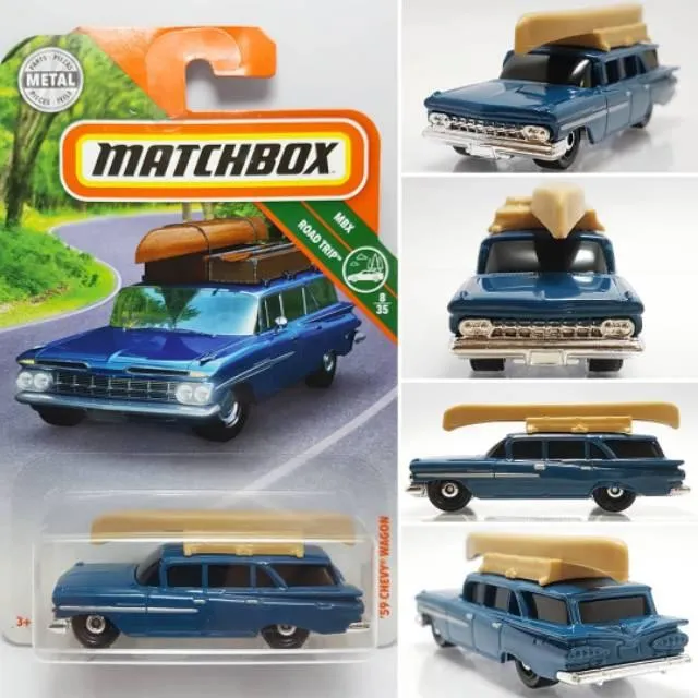 Matchbox '59 Chevy Wagon Mbx Road Trip | Lazada Indonesia