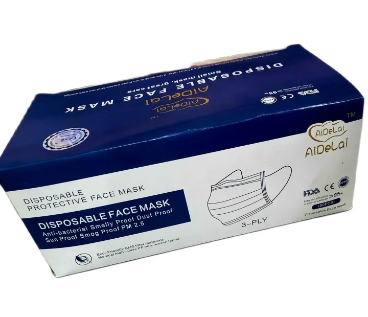 FDA Approved Disposable 3ply Face mask 50pcs | Lazada PH