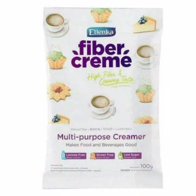 100 gram Elenka Fibre ( Fiber) Creme Creamer low calorI | Lazada Indonesia