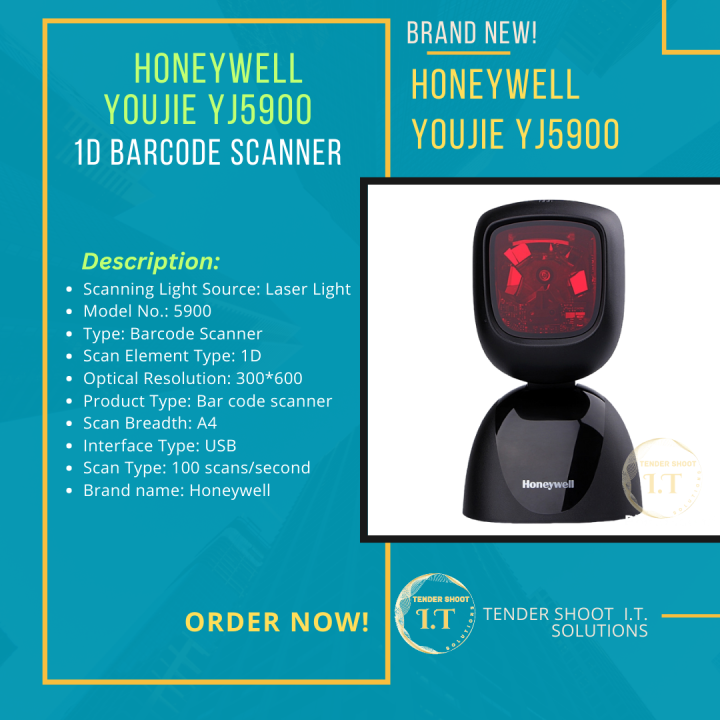 Brand New! Original! Honeywell Youjie YJ5900 Hi Speed Omnidirectional ...