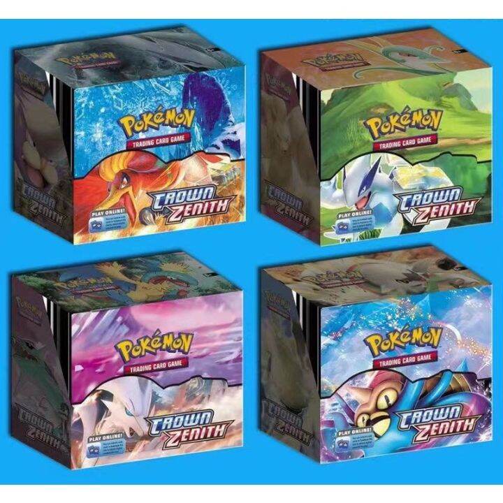 COD CROWN ZENITH pokemon cards 36 Bags Sealed Booster Trading Card Game ...