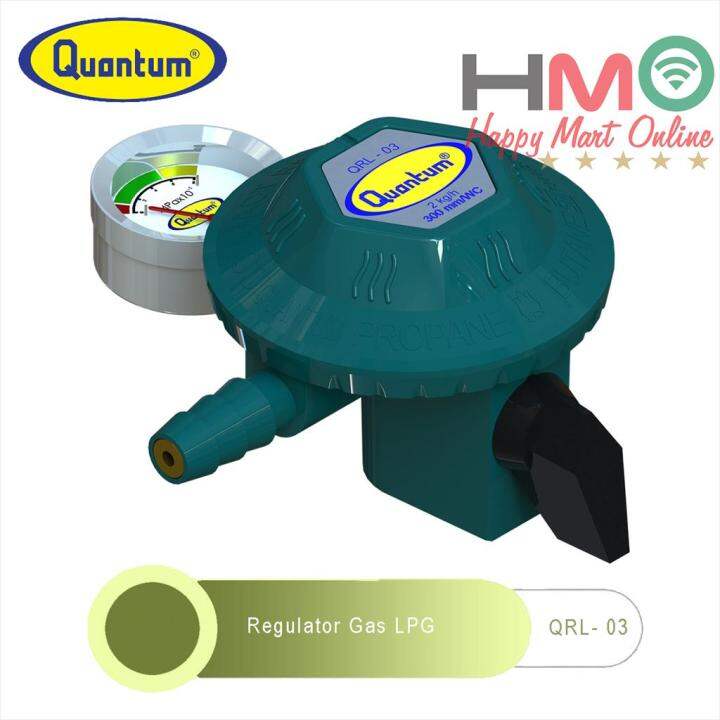Quantum Regulator Meter Tekanan Rendah Low Pressure QRL-03 Single Lock ...