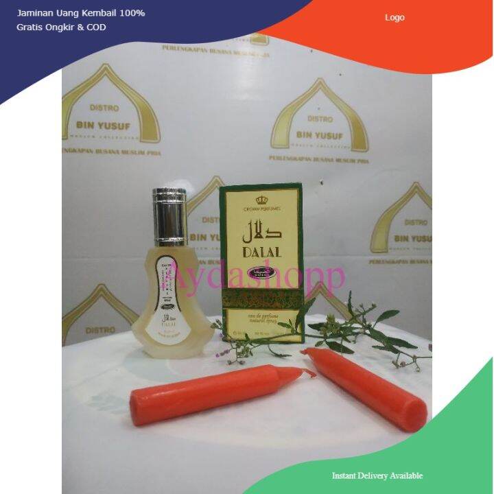 minyak wangi, parfum sholat, roll on dan minyak wangi spray DOBHA ...