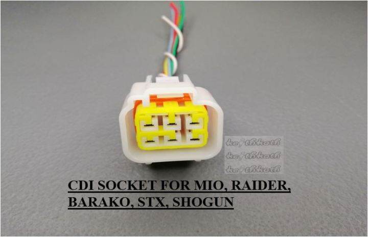 CDI Socket for Mio, Raider, Barako, STX, Shogun-Heavy Duty | Lazada PH