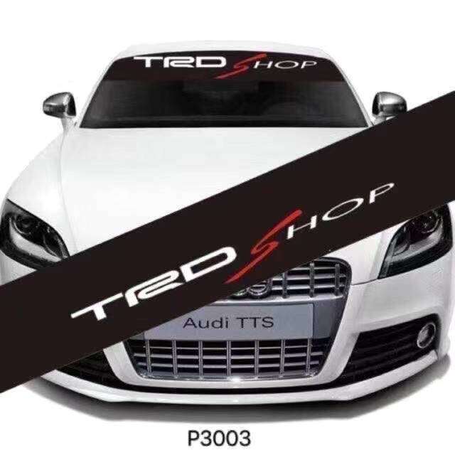 TRD sticker Toyota windshield sticker P3003 | Lazada PH