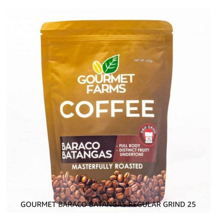 GOURMET BARACO BATANGAS REGULAR GRIND 25 | Lazada PH