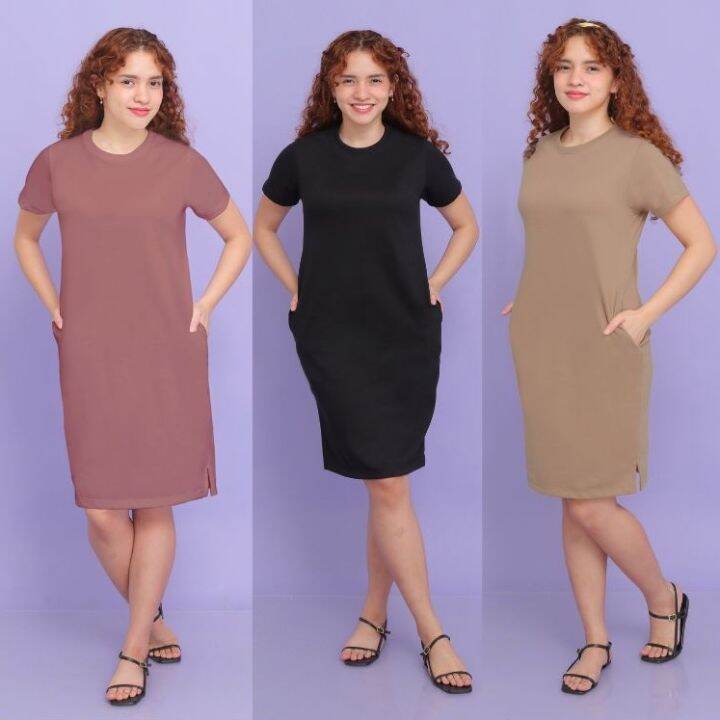HTP Premium Dress with side pocketsi | Lazada PH