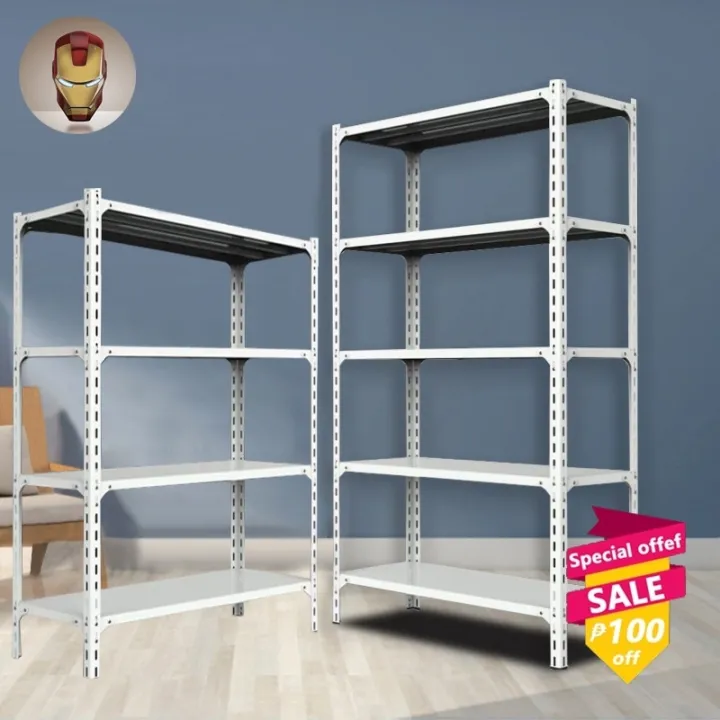 【Iron Man】Angle Steel Rack Shelves 4 Layers and 5 Layers Storage rack ...