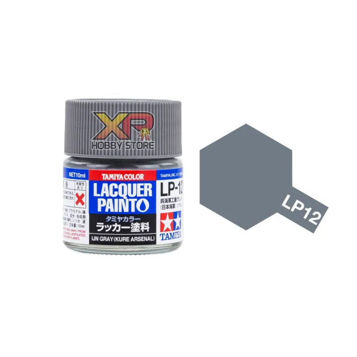Tamiya Lacquer Paint LP-12 IJN Gray (Kure Arsenal) 10ml | Lazada.co.th