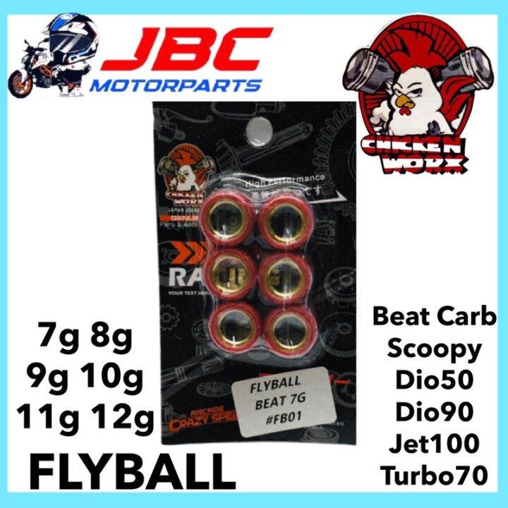 Flyball Beat Carb Scoopy Dio50 Dio 90 Jet100 Turbo70 Chicken Worx | Lazada PH